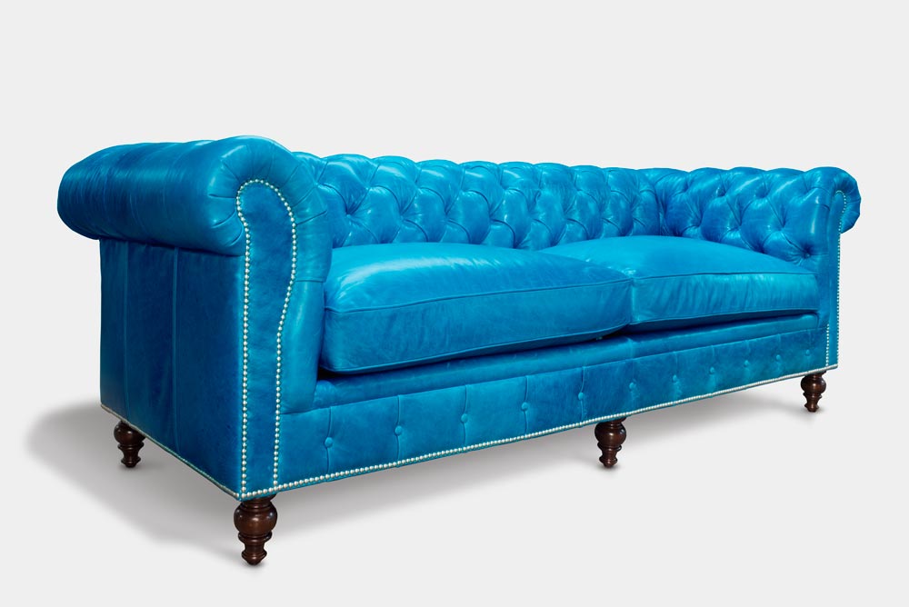 Hemingway Custom Chesterfield Sofa Sectional More of Iron Oak